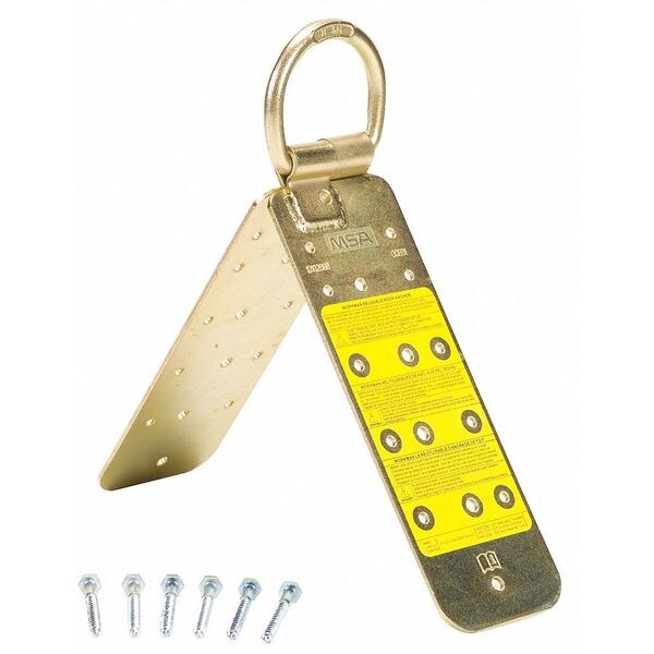 Msa Safety Roof Anchor, 3-1/2 In. W, 11-4/5 In. D 10102686 | Zoro