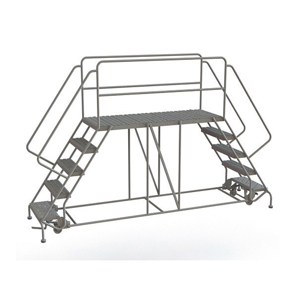 Tri-Arc Work Platform, Mobile, Double-Sided, 5-Step WLDS152466 | Zoro