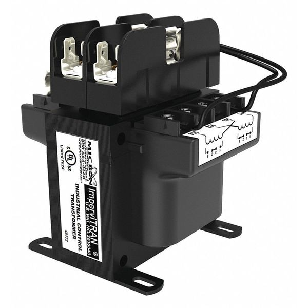 Impervitran Control Transformer, 150 VA, 110/115/120V, 240/480V, 230 ...