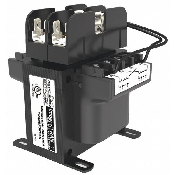 Impervitran Control Transformer, 200 VA, 95/115V, 230/460/575V ...