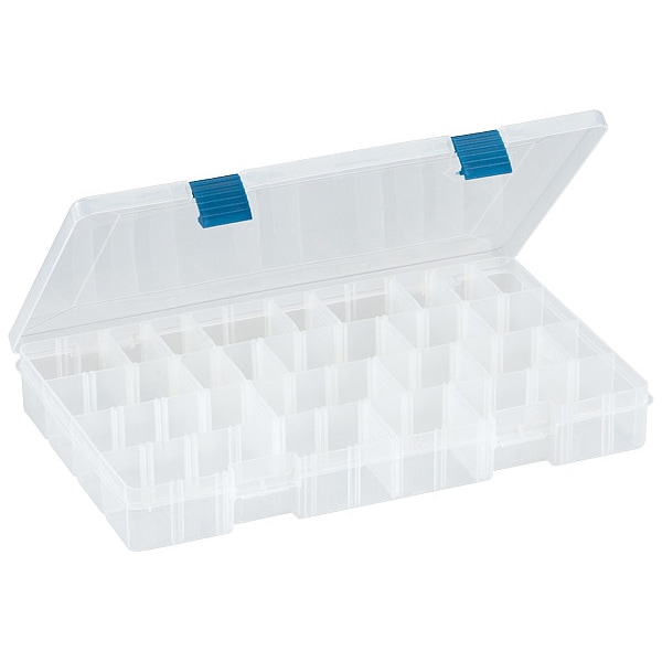 Plano Compartment Box with Plastic, 2 in H x 9 in W 2370076 | Zoro
