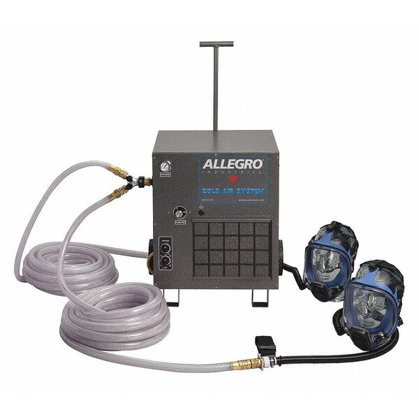 Allegro Industries Cold Air Mask System, 2-Worker 9200-02CA | Zoro