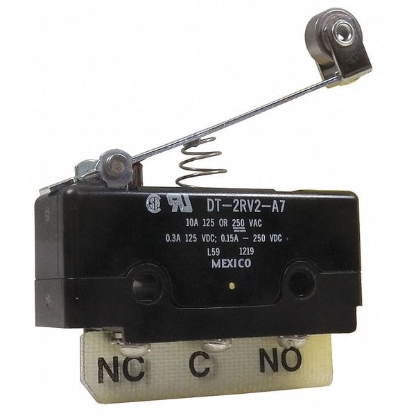 Honeywell Industrial Snap Action Switch, Lever, Roller Actuator, DPDT ...