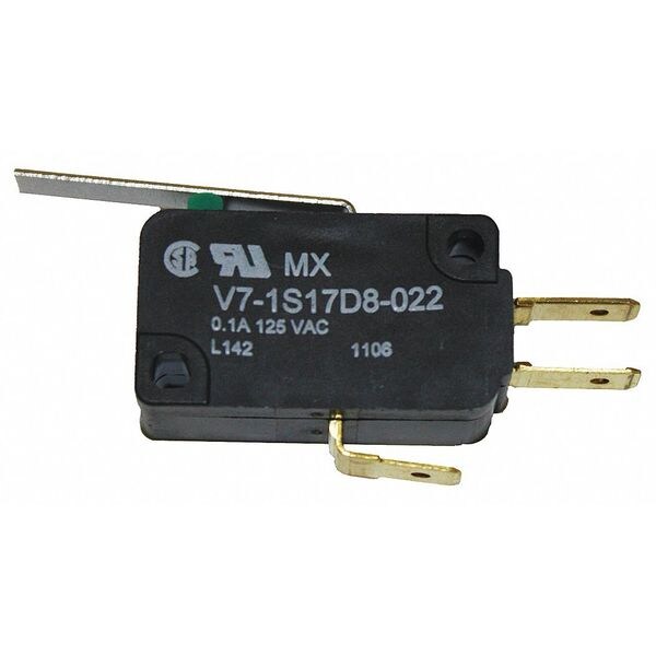 Honeywell Miniature Snap Action Switch, Lever, Long Actuator, SPDT, 0 ...