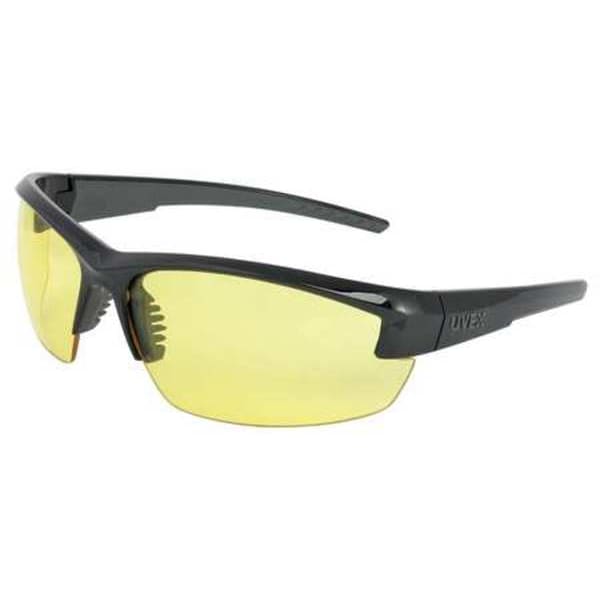 Honeywell Uvex Mercury, Safety Glasses Anti-Fog, Amber Lens, Half-Frame ...