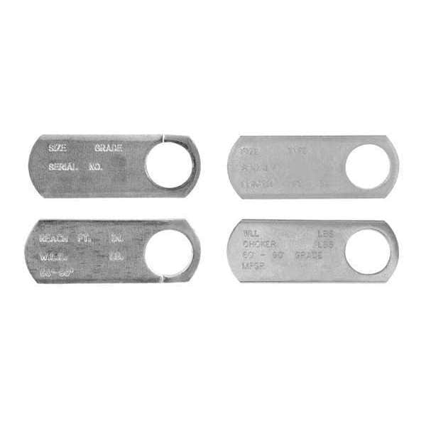 CAMPBELL Field ID tag for Sling Chains, 50 Pcs per Carton (7503506) | Zoro