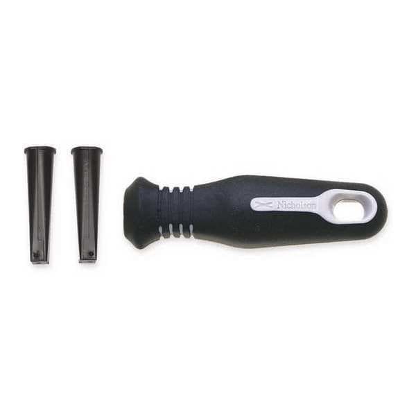 Crescent Nicholson 4-1/2" Ergonomic File Handle with Inserts 21474H | Zoro