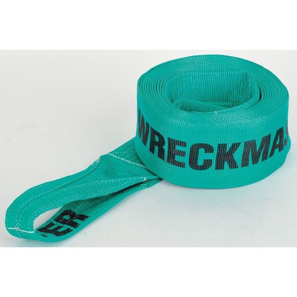 Wreckmaster Recovery Strap, 1 Ply, 36 ft., For Towing 801012 | Zoro