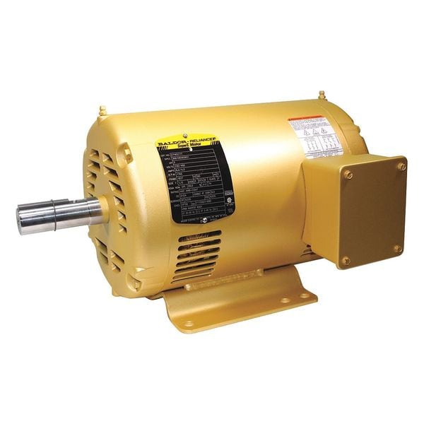 Baldor-Reliance Three-Phase General Purpose Motor, 3 HP, 182T Frame ...