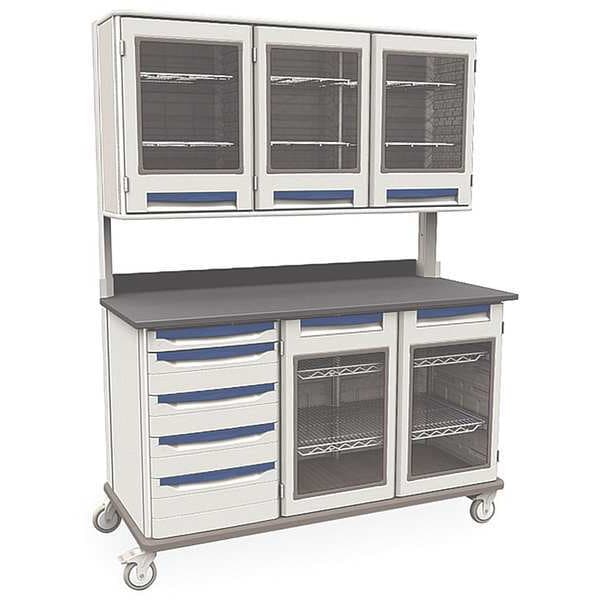 Metro Mobile Work Center, H 81-1/2 x W 63-3/16 SXRT38MW14 | Zoro