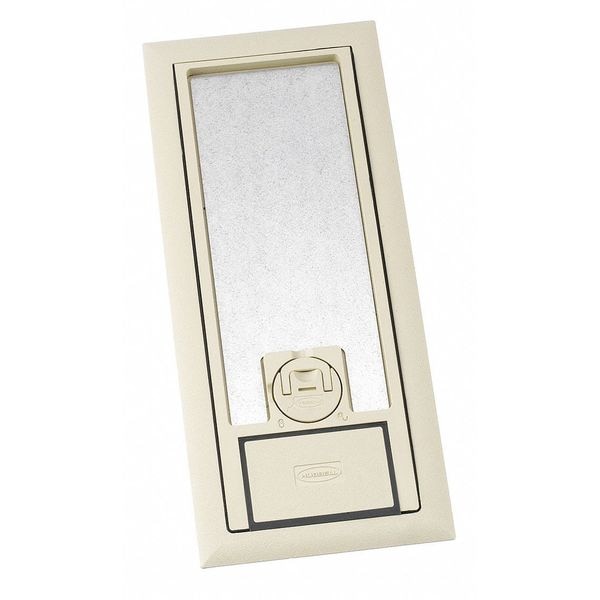 Hubbell Wiring Device-Kellems Hubbell Floor Box Cover Only 3SFBCIA | Zoro