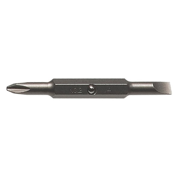 Ideal 3/16 In. Slotted-No.1 Phillips Bit 35-912 | Zoro