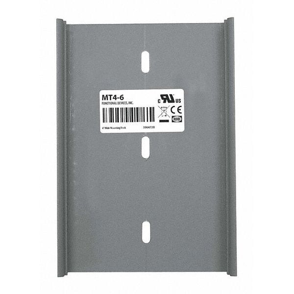 Functional Devices-Rib Mounting Snap Track, 4.00" W x 6" L MT4-6 | Zoro