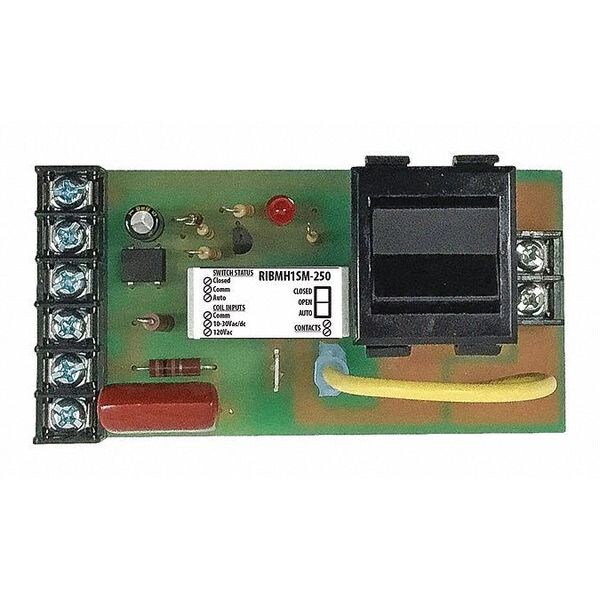 Functional Devices-Rib Track Mount Relay, 15A, SPST/Override RIBMH1SM ...