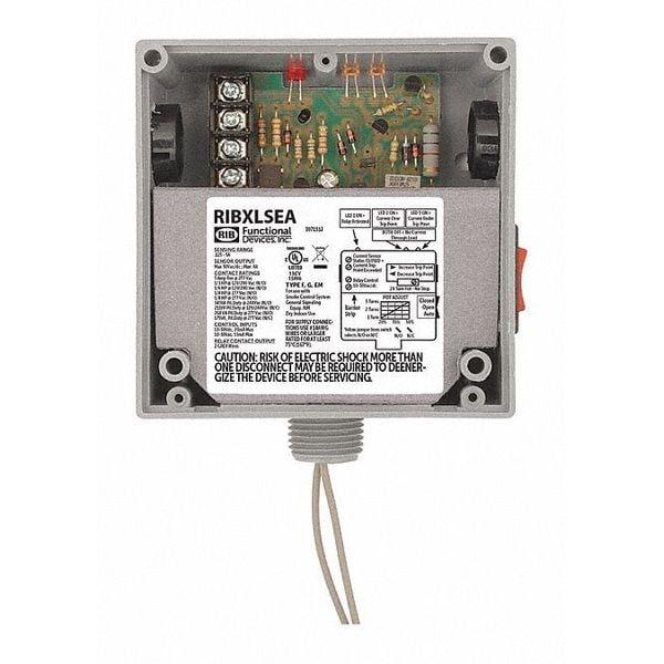 Functional Devices-Rib Enclosed Relay/Current Switch, 5A RIBXLSEA | Zoro