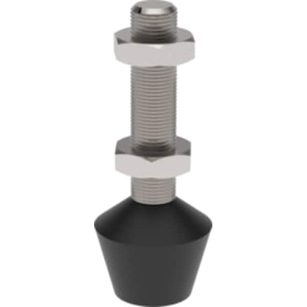 De-Sta-Co Flat Tip Spindle, 1/4-20, 0.63, 1.63 202208 | Zoro