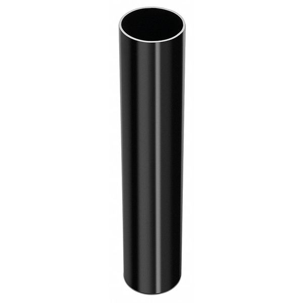 Tapco Sign Post, Round, 12 ft., Aluminum, Black 203-00116 | Zoro