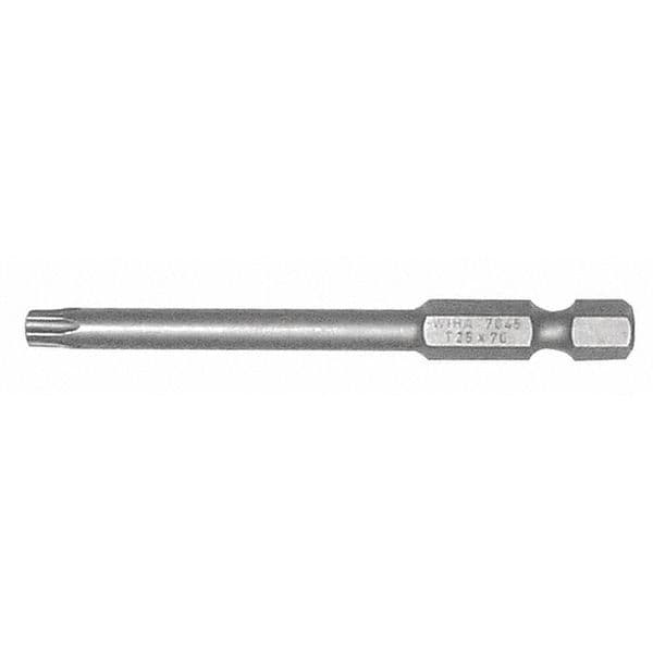 Wiha T25 Torx Power Bit, 1/4In. Hex Drive, 2. 74553 | Zoro