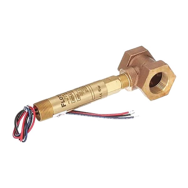 Dwyer Instruments Mini-size flow switch, brass upper and lower body, 1 ...
