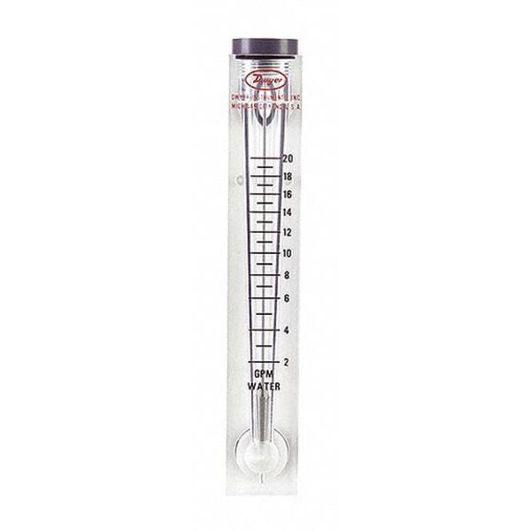 Dwyer Instruments Flowmeter, range 2-20 GPM water. VFC-143 | Zoro