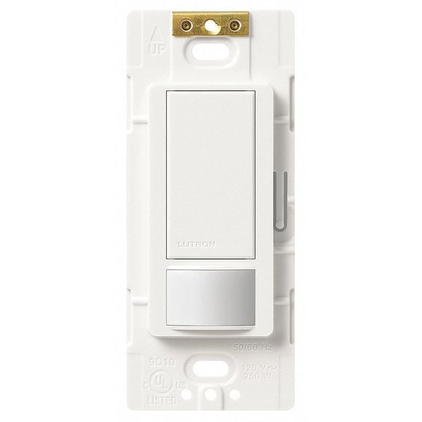 Lutron Occupancy Sensor, PIR, 900 sq ft, White MS-OPS2-WH | Zoro