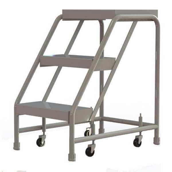 Tri-Arc Ladder, 3-Step, Aluminum WLAR003164-D5 | Zoro