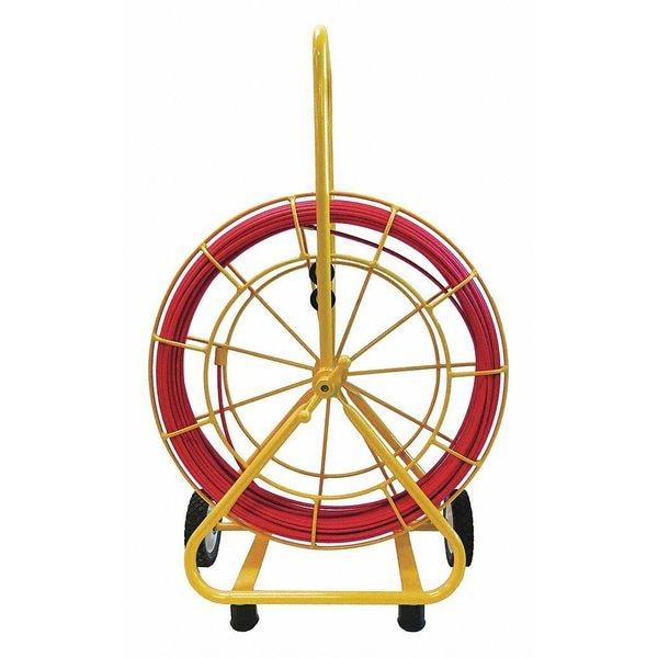 Jameson Duct Hunter Traceable Rodder w/ 500 ft. of 1/4" Marked Rod 16 ...