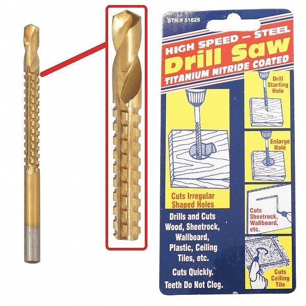 Best Way Tools High Speed Drill, Rasp, 1/4" 51625 | Zoro