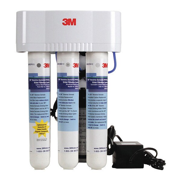 3M Under Sink Reverse Osmosis Water Fltr Sy 3MRO501-01 | Zoro