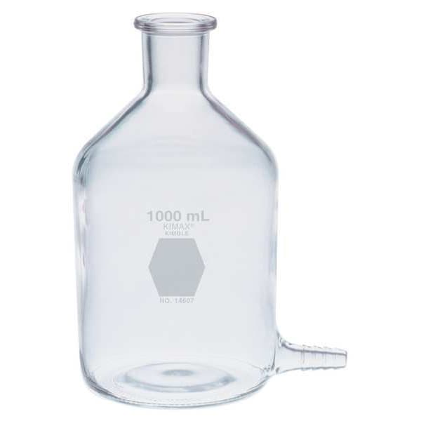 Kimble Chase Bottle, 1000ml, Glass, Clear 14607-1000 | Zoro