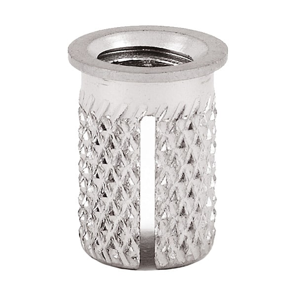 Zoro Select Press Insert, M5-0.80 Int Thrd Sz, 9.525 mm L, 6.654 mm Dia ...