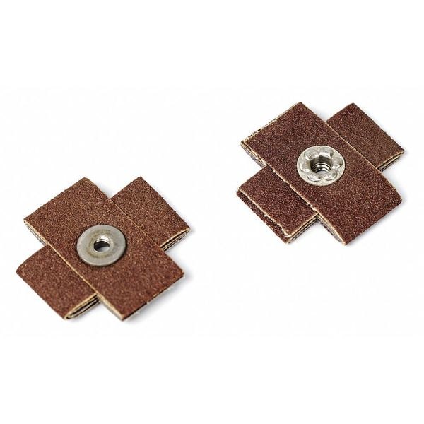 Cgw Abrasives Cross Pad, 2 x 1, A/O, 60G 44729 | Zoro