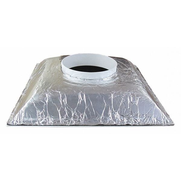 American Louver 6" Diffuser, White STR-PQ-6W-R6 | Zoro