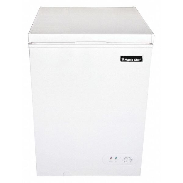 Magic Chef Chest Freezer, 3.5 cu. ft., White MCCF35W2 | Zoro
