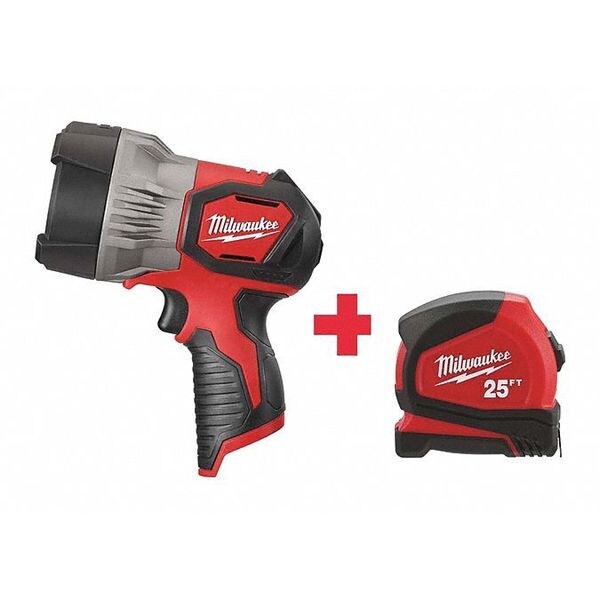 Milwaukee Tool Led Rechargeable Cordless Spotlight Kit 750lm 2353-20 ...