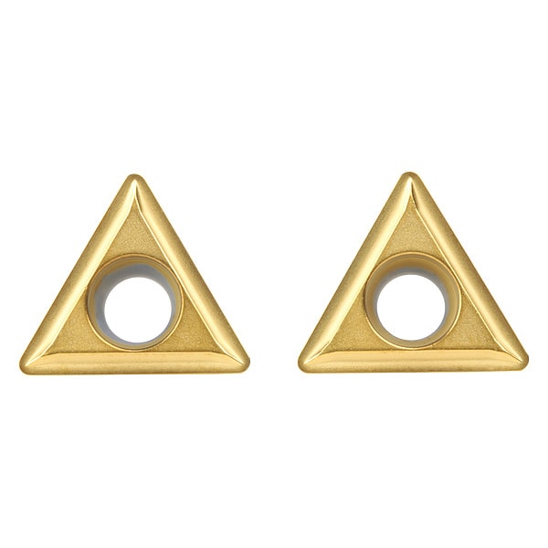 Widia Triangle Turning Insert, Triangle, 3/8 in, TPMT, 0.0312 in ...