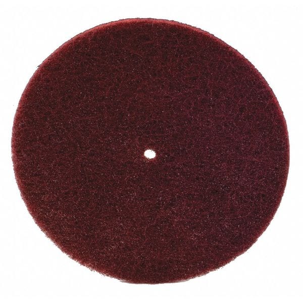 Scotch-Brite Light Deburring Disc, 4inx1/2 in A VFN, LD-DC | Zoro