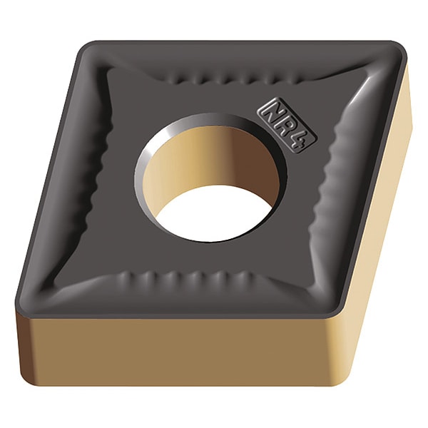 Walter Diamond Turning Insert, Diamond, 4, CNMG, 2, Carbide CNMG120408-NR4 WSM30 | Zoro