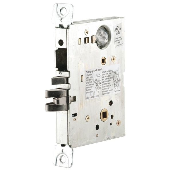 Schlage Mortise Lockset, Classroom, L9000 Series L9070LB RH 134 | Zoro