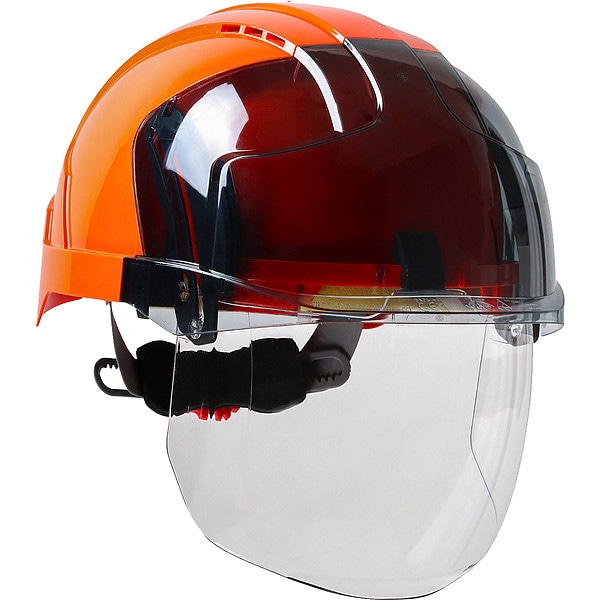 Pip Safety Helmet, JSP, ABS, 6 Point Ratchet, Type 1, Class C, Orange ...