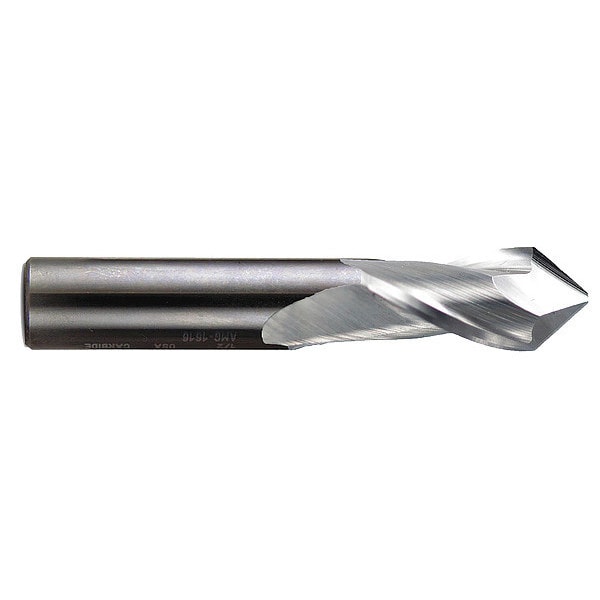 Melin Tool Co Carbide Drill Mill, 82 deg., 3/8" x 1" AMG-1212-DP82 | Zoro