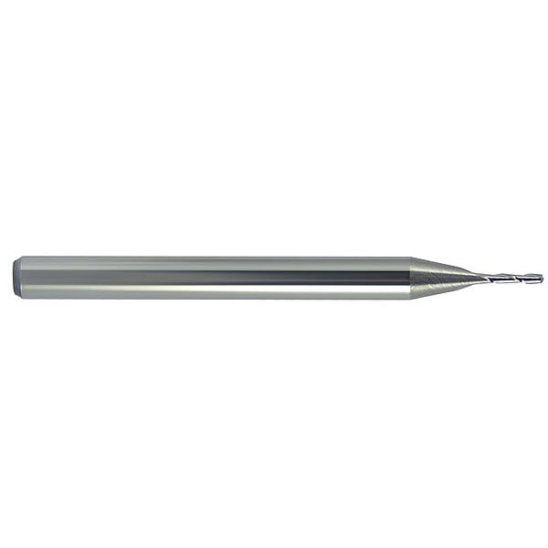 Melin Tool Co Carbide Micro End Mill, Sq., 0.095x0.285", Number of ...