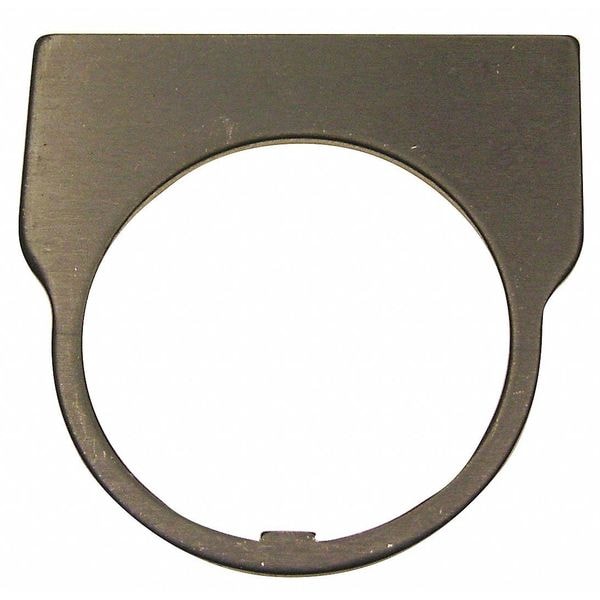 Rees Blank Legend Plate, Black 09012001 | Zoro