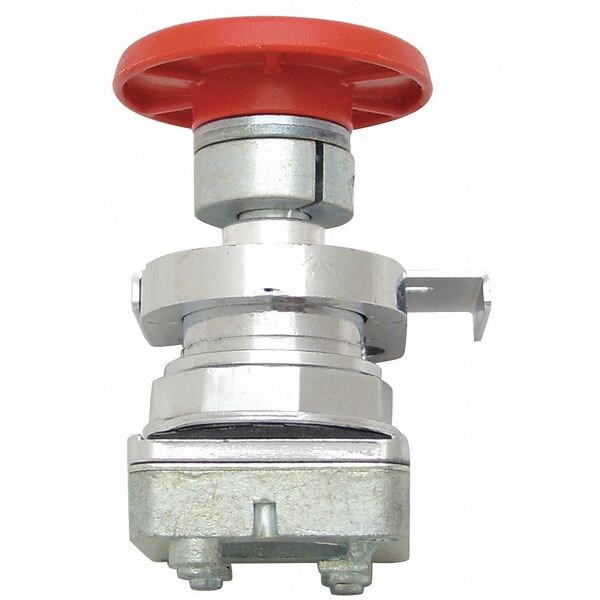 Rees Push Button Plunger, Momentary, 30.5mm, Red 40102002 | Zoro