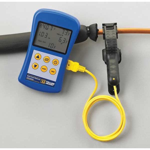 Yellow Jacket Digital Superheating Subcooling Meter 69196 | Zoro