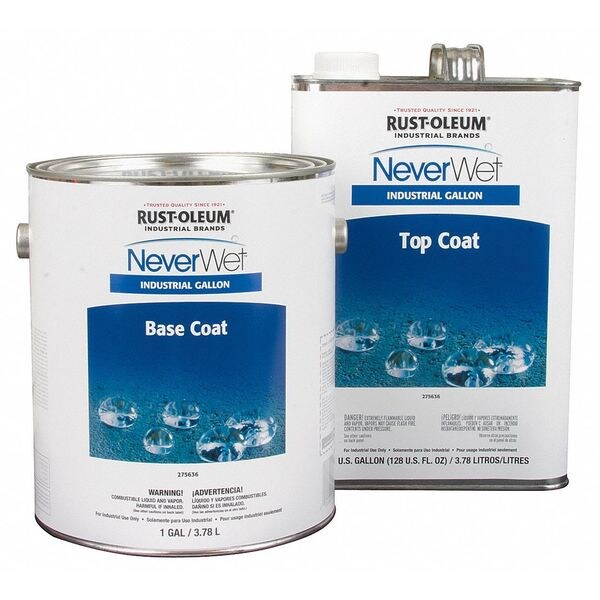 Rust-Oleum Neverwet Top Coat, Clear, 1 gal. 275612 | Zoro