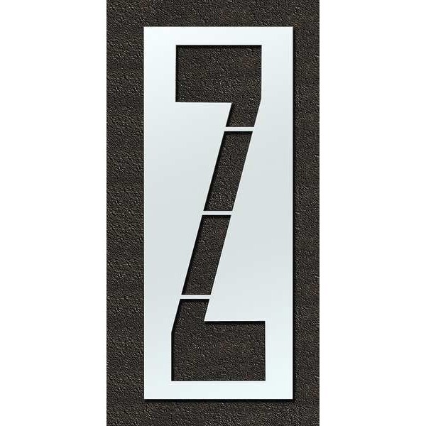 Rae Airport Pavement Stencil, Letter, 120 in Character Height, Highway Gothic Font, Clear, 1 ...