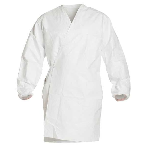 Dupont Tyvek Isoclean Disposable Smock, XL, White, PK30 ...