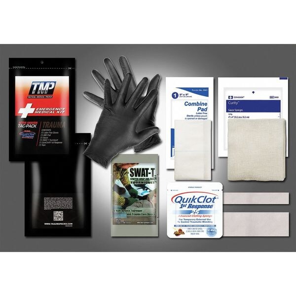 Tactical Medical Packs Vacuum Sealed Bag First Aid/Trauma Kit, Plastic ...