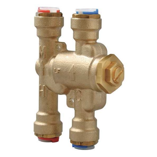 Watts Thermostatic Mixing Valve, 3/8 in. LFUSGB-M2-QC | Zoro